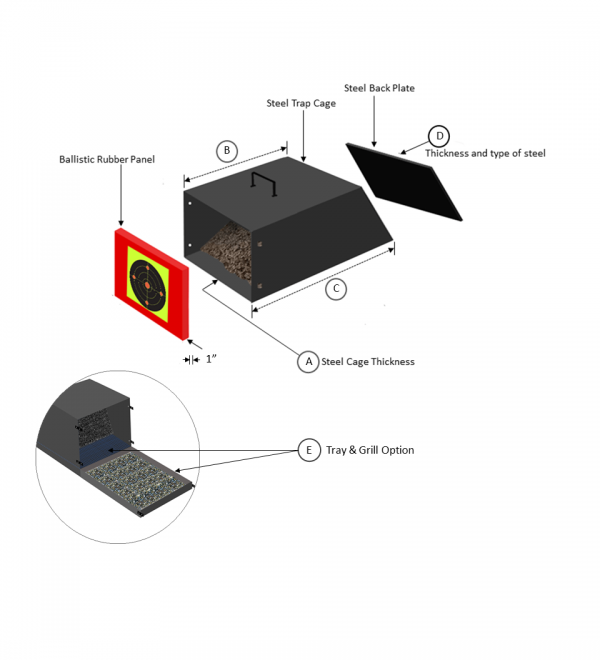 Custom Designed Bullet Trap - Super Target Systems