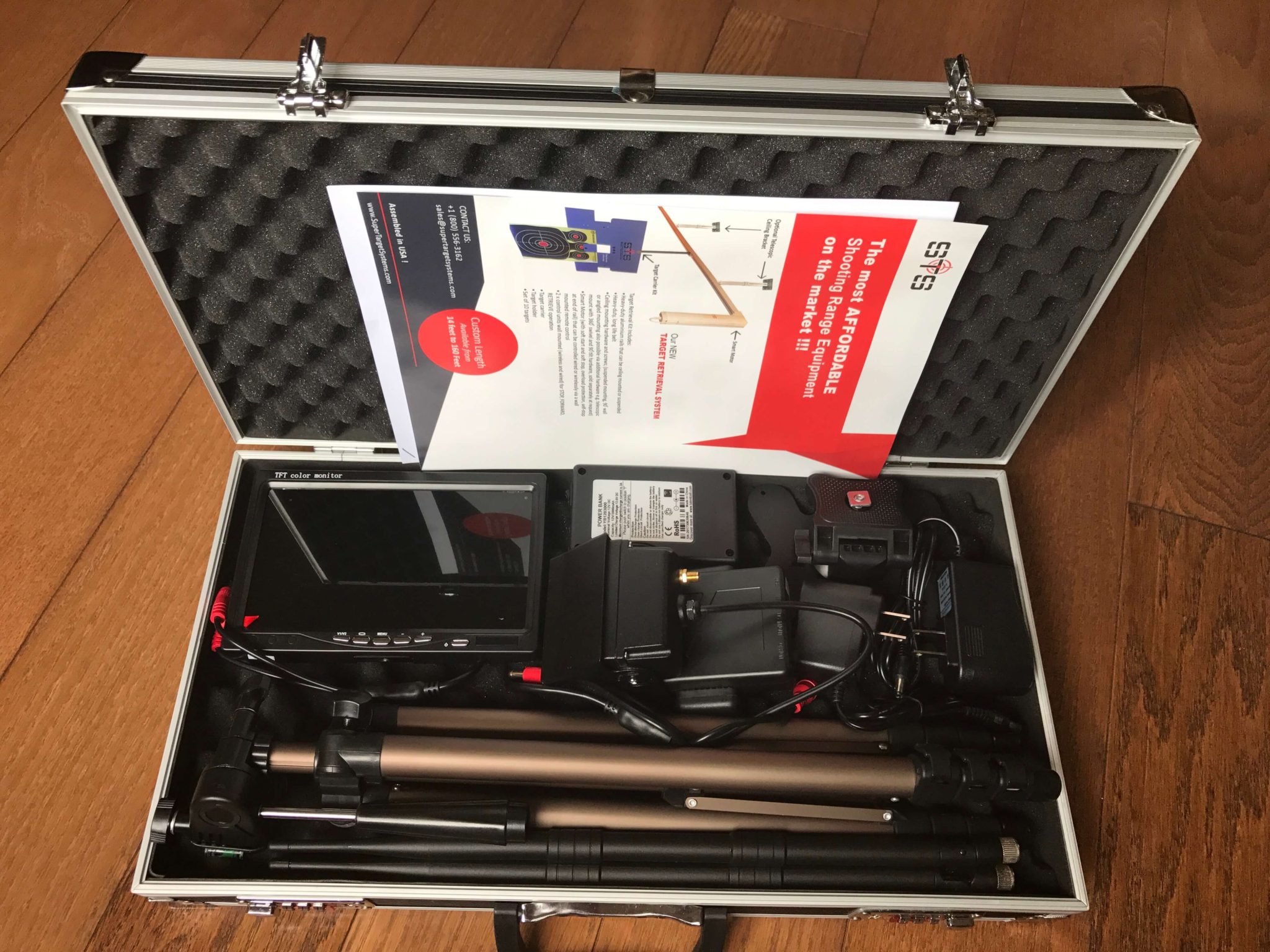 Wireless Target Monitoring System up to 500 yards - Super Target Systems